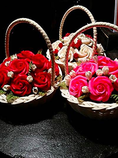 Fleur en savon - FLEURS DE SAVON